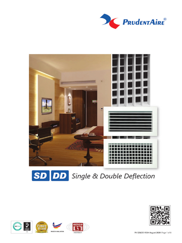 Single Deflection Grille (SD) | PDF