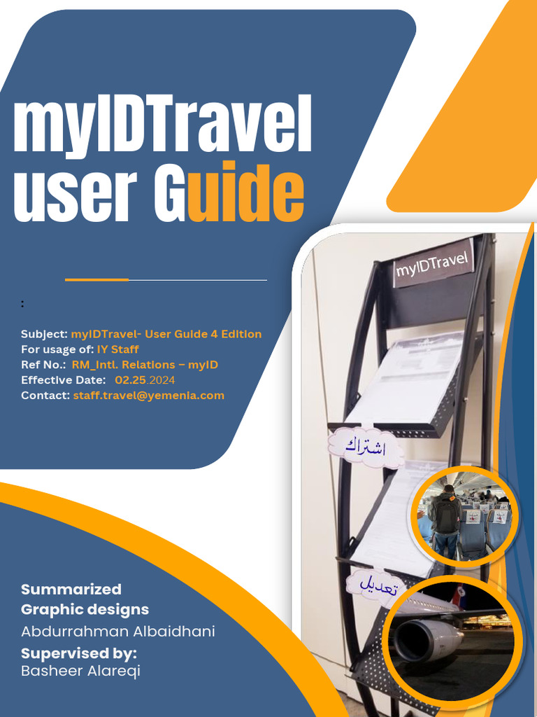 Myidtravel User Guide - 2024 04 03 084604 - Hubv | PDF