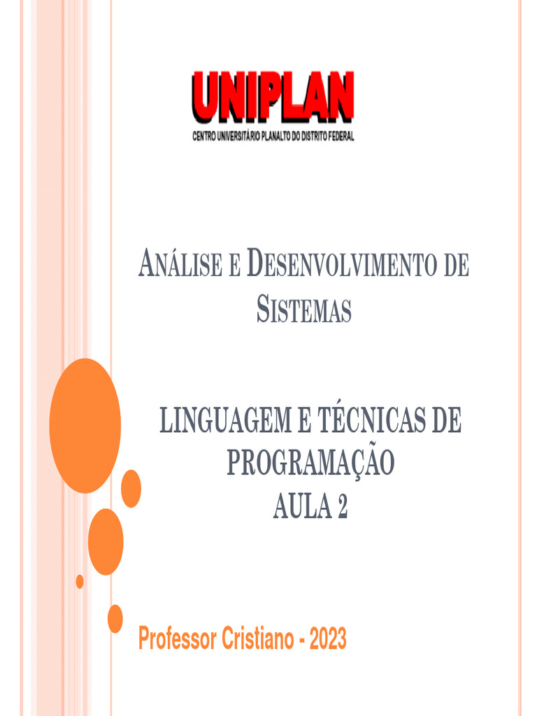 LTP Aula2 | PDF
