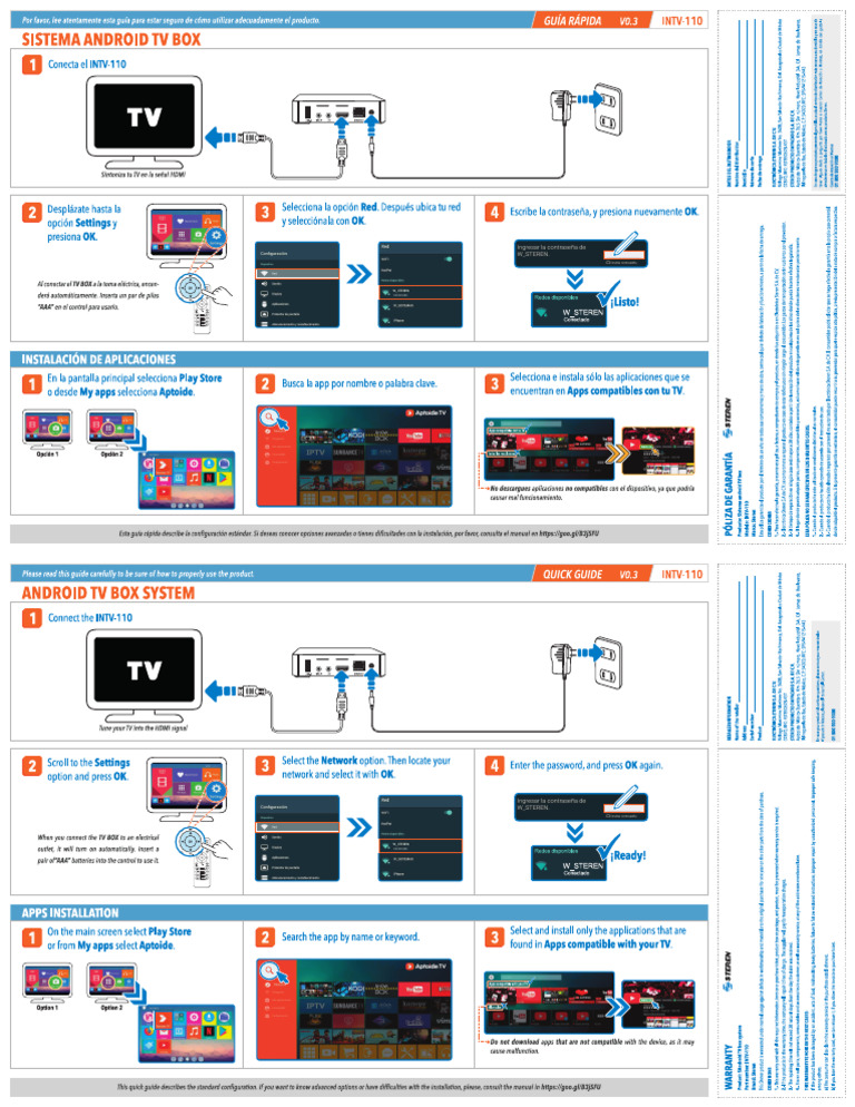 INTV-110-V0.3-quick Guide | PDF