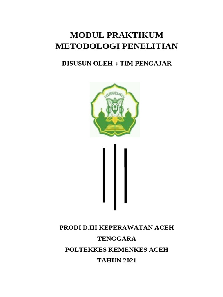 Modul Dasar-Dasar Metlit | PDF