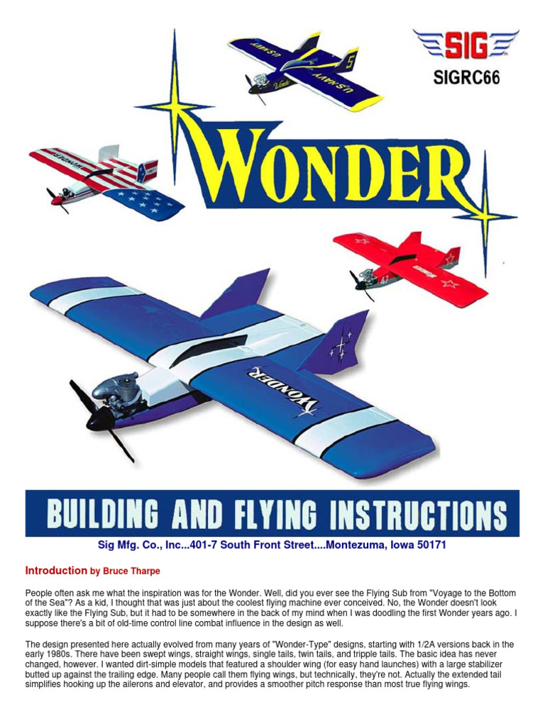 Sig Wonder | PDF | Adhesive | Plywood