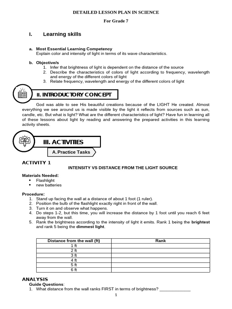 Science 7 Quarter 3 LAS 5 | PDF