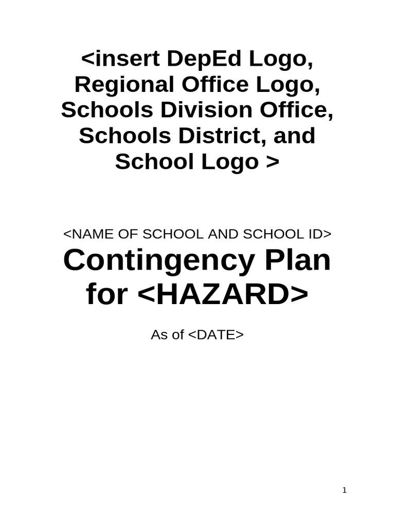 CONPLAN_MULTIPLE-HAZARDS_2022 | PDF