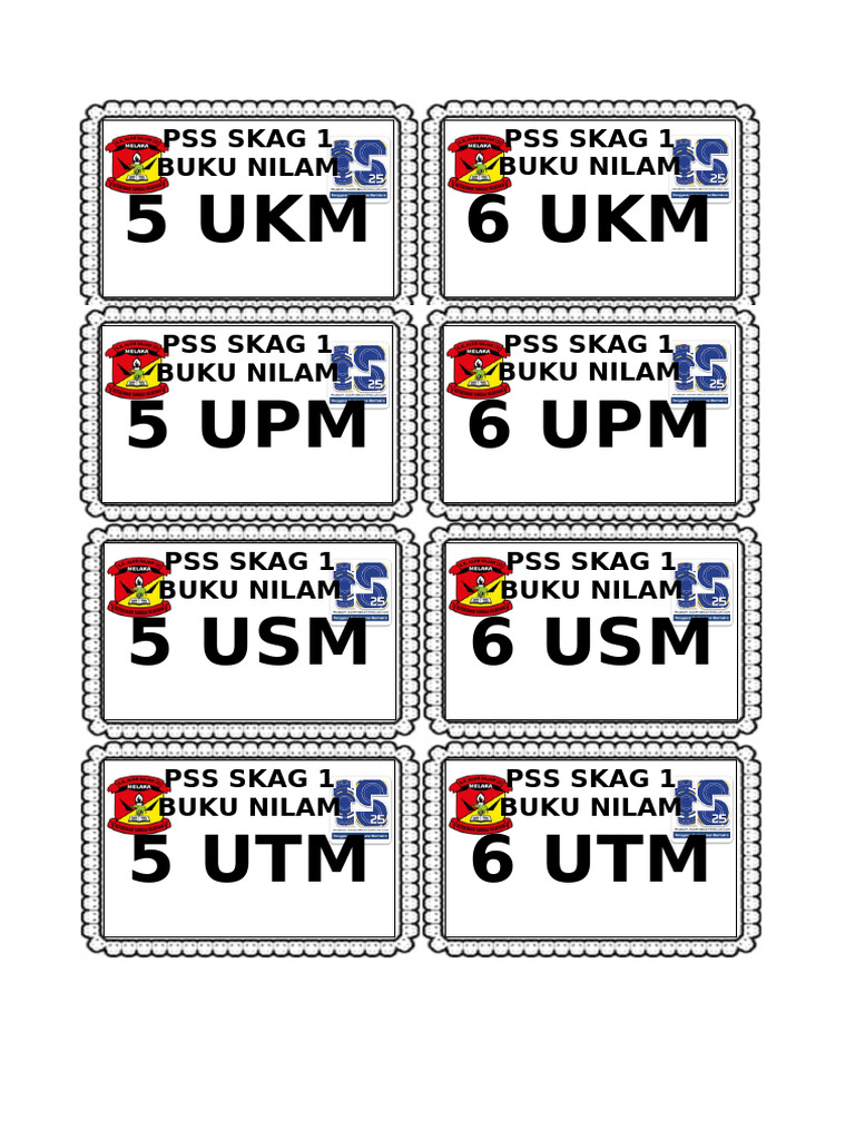 Bakul Nilam Label | PDF