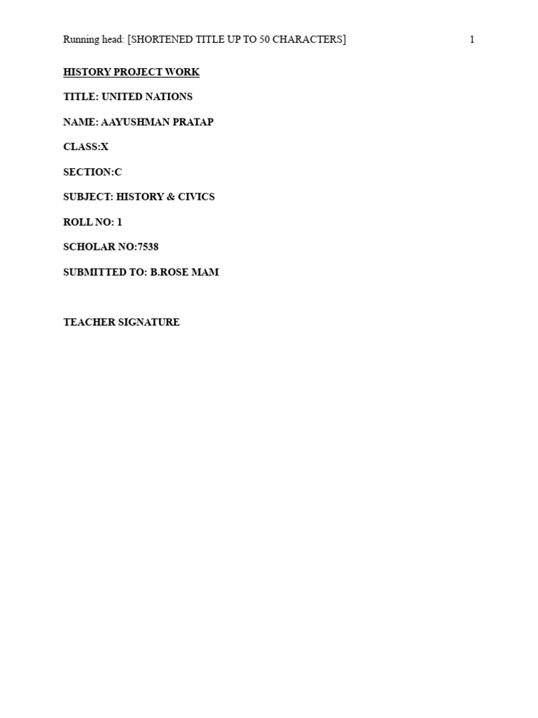 History Front Page | PDF