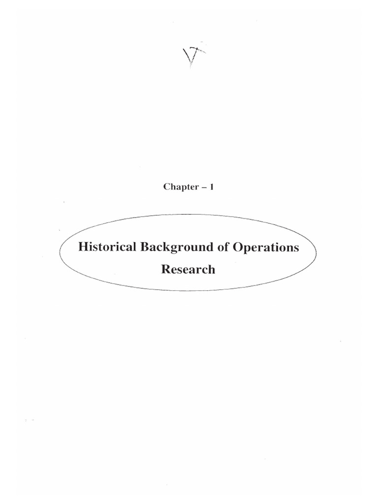 Operation Research Introduction | PDF