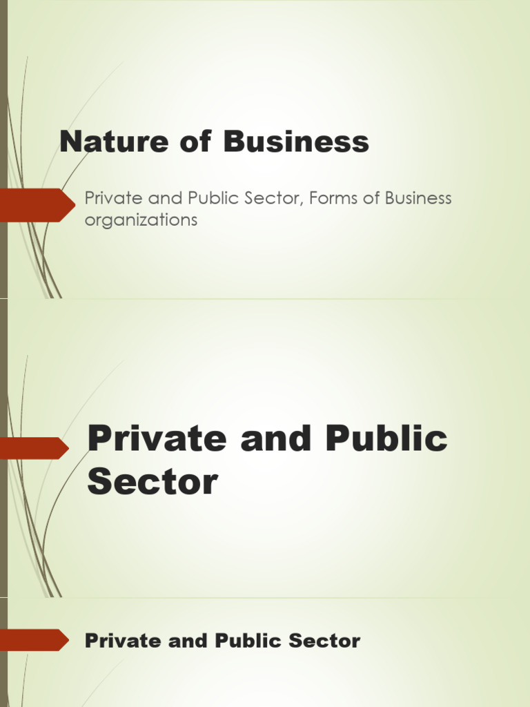 Forms of Business Organization | PDF