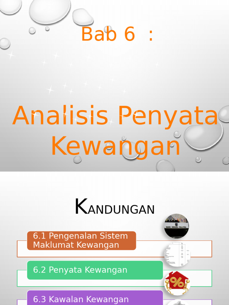 Bab 6 Analisa Penyata Kewangan | PDF