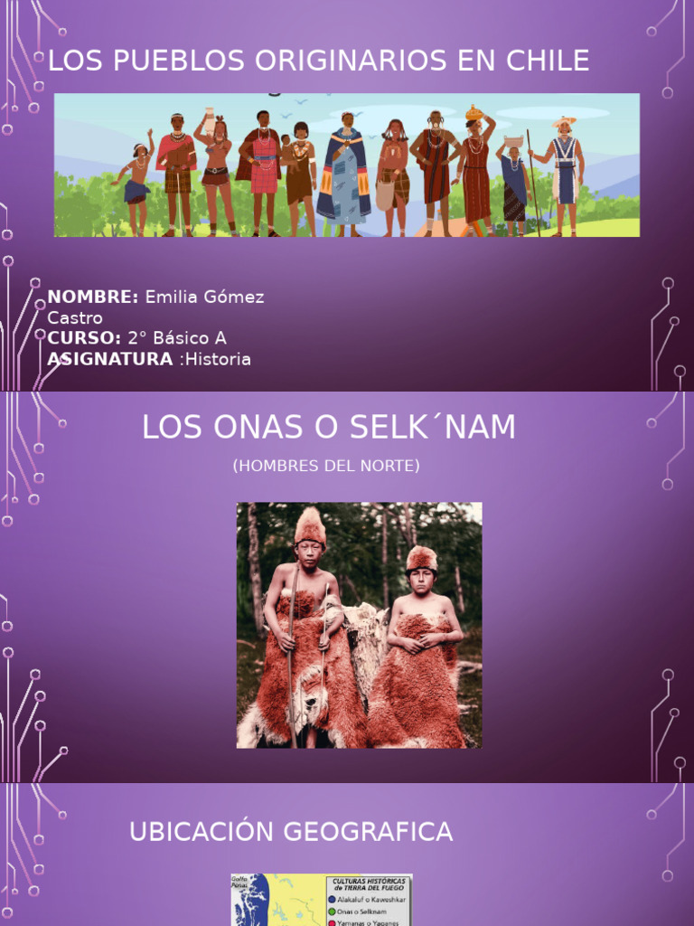 Emilia Gomez Castro (Los Onas) | PDF