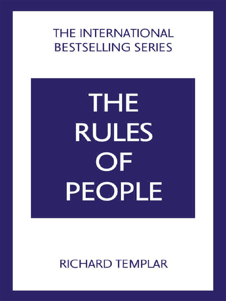 Preview The Rules of People by Richard Templar | PDF