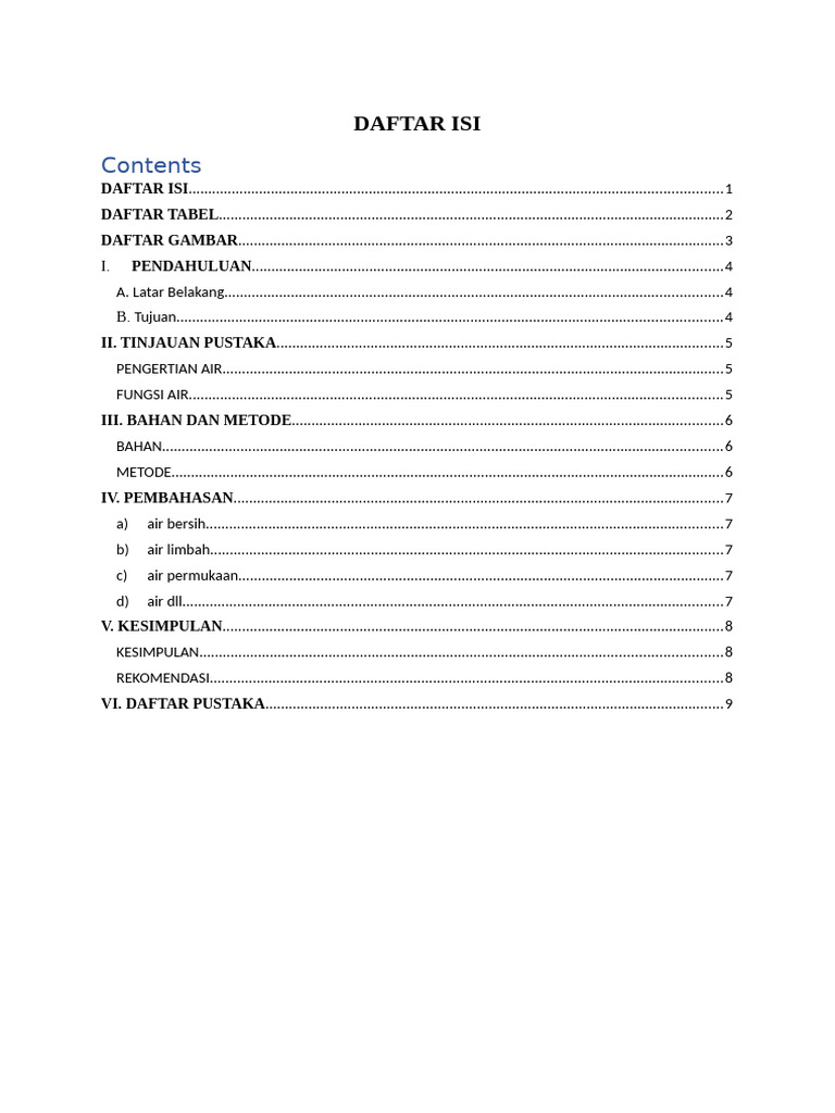 DAFTAR ISI | PDF