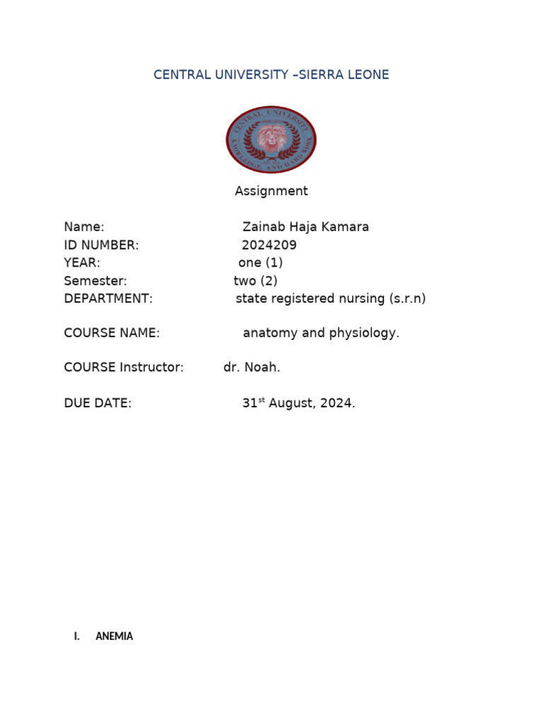 Zainab Haja Kamara | PDF