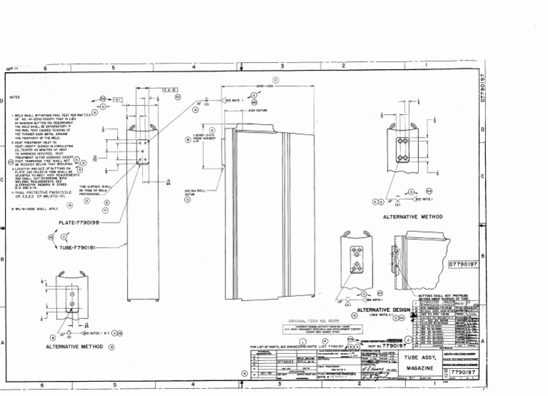 DWG 7790197 Magazine Tube Assy | PDF