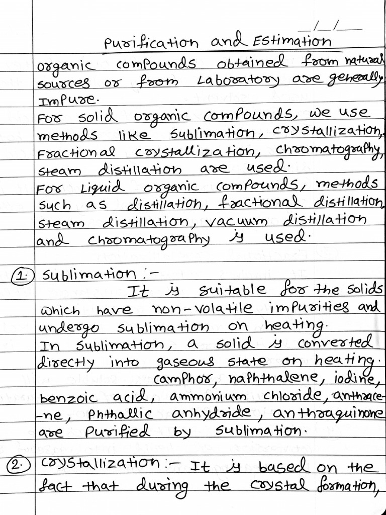 Organic Qulitative Analysis | PDF