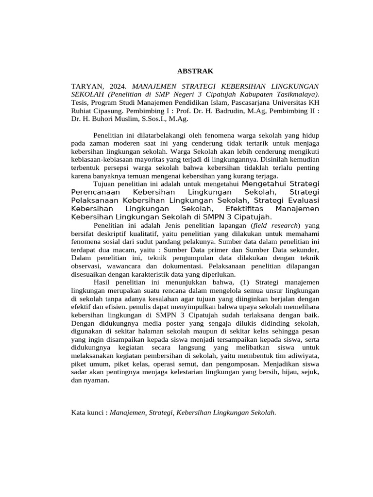 Abstrak (Template) | PDF | Sains & Matematika