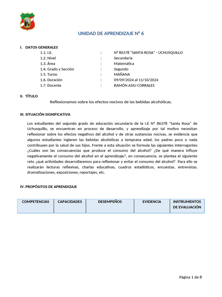 U6 - 2 Sec Corregido | PDF