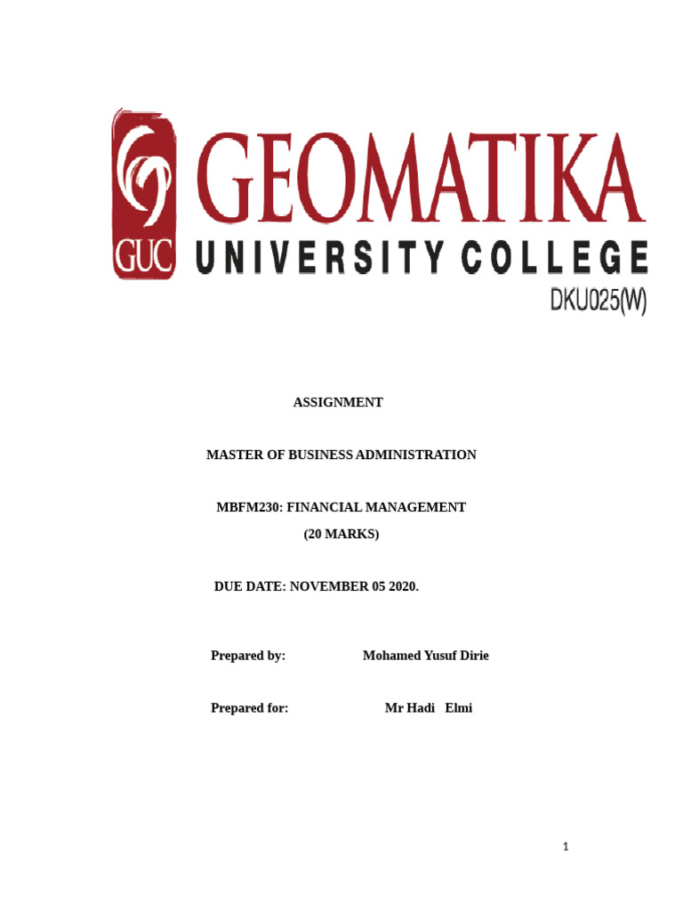 Assignment1answerdocx Pdf 1922