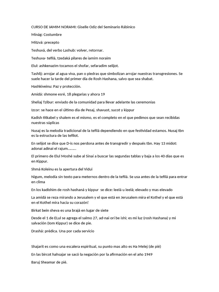 Curso de Iamim Norami | PDF