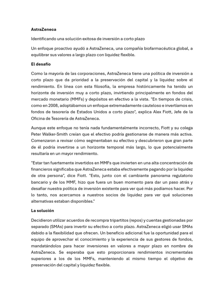 AstraZeneca - PDF - Traducido | PDF