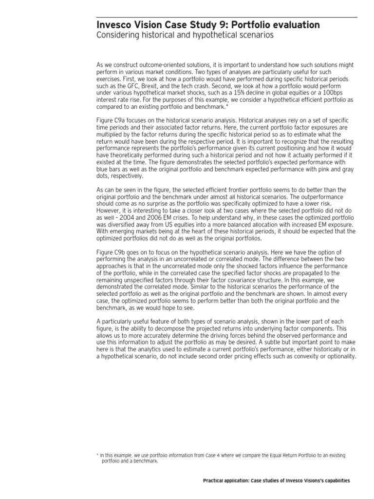 Caso09 Invesco Vision Portfolio Management Decision Support System Case ...