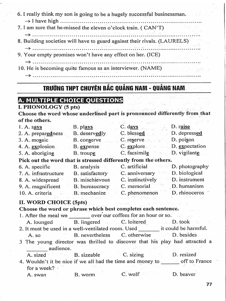 1. OLP Tổng tập 2014-2018 L10-77-87 | PDF