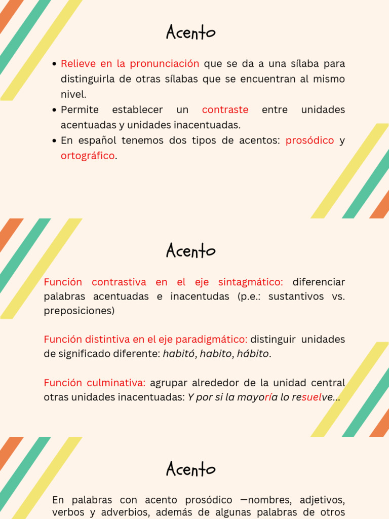 Acento | PDF