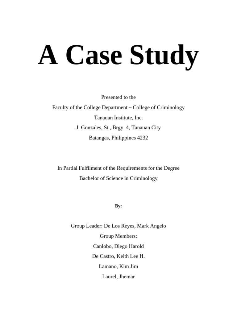 A Case Study in Forensic Chemistry and Toxicology | PDF