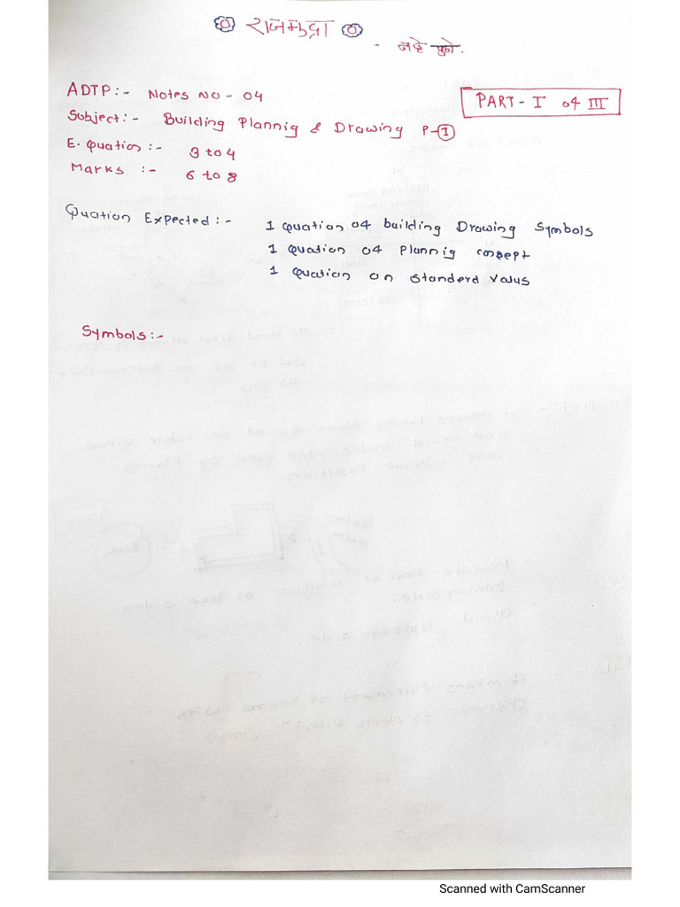 Building Planning Notes | PDF