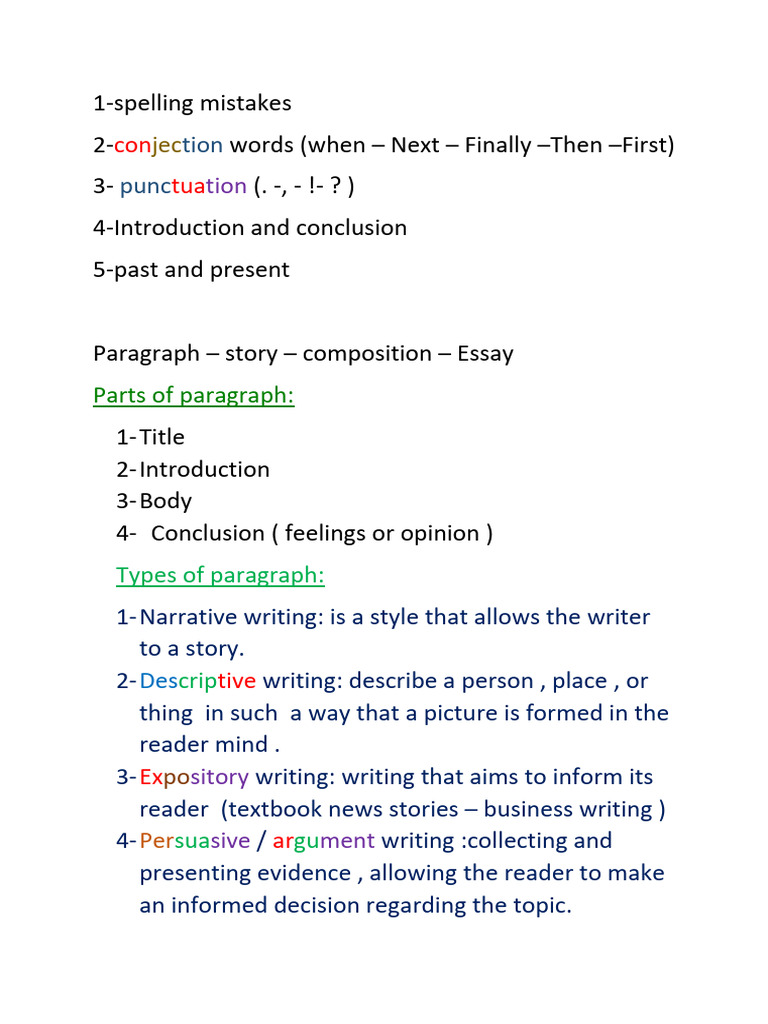 Writing | PDF