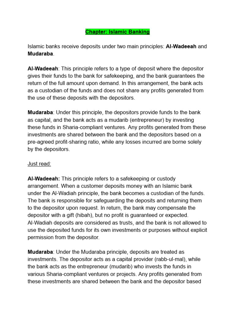 Islamic Banking Pdf