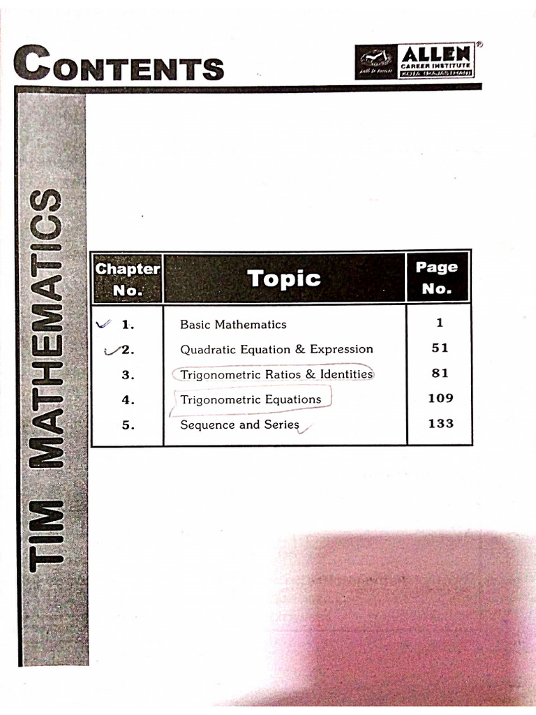 Index - TIM Module | PDF
