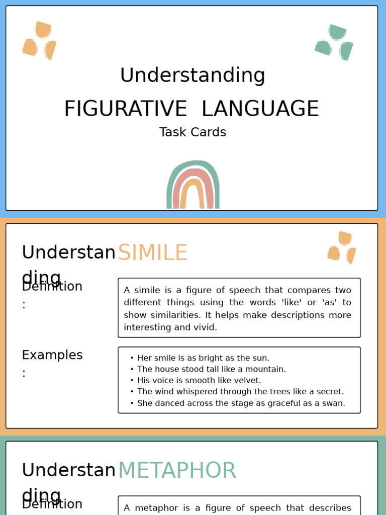Understanding: Figurative Language | PDF