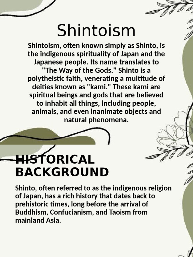 Shintoism-WPS Office GROUP 7 | PDF