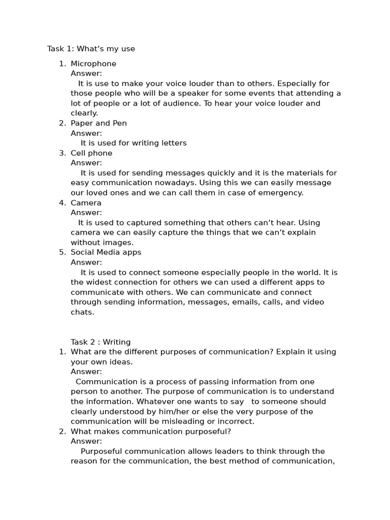 English 1 Activity 6 | PDF