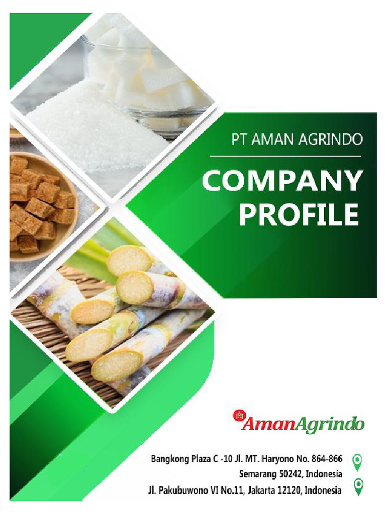 Company Profile PT Aman Agrindo | PDF
