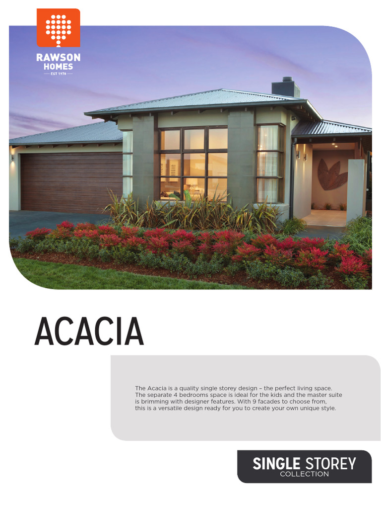 Rawson Homes Acacia Ss 2015 | PDF | Architectural Design | Architecture