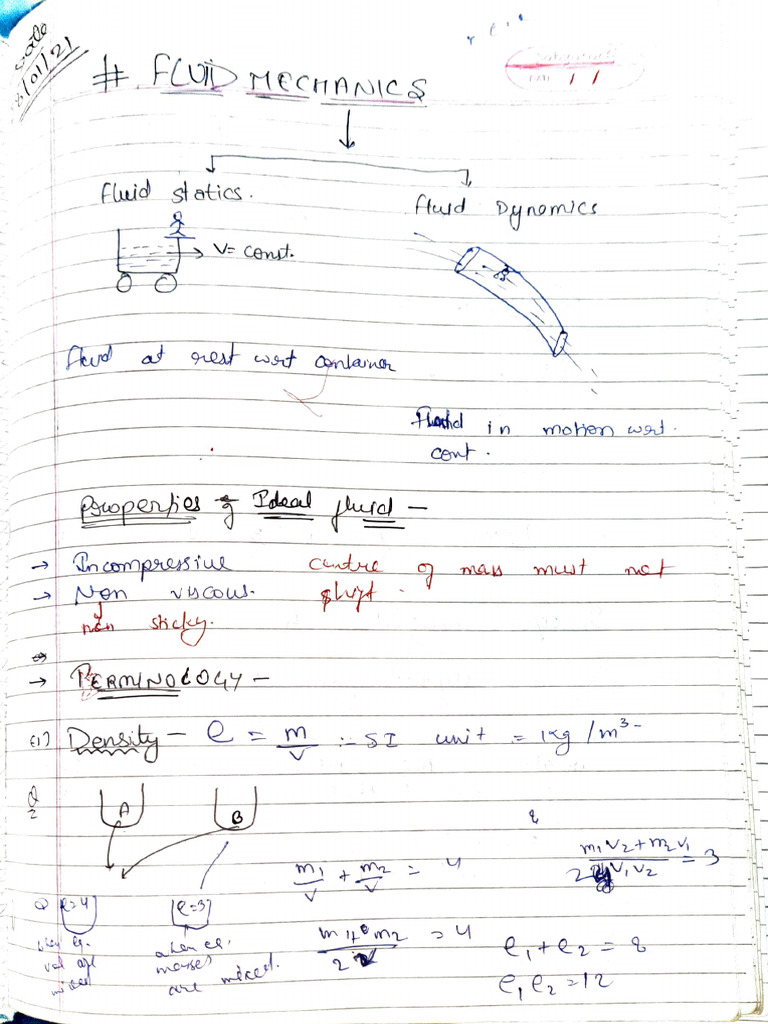 Fluid Notes | PDF