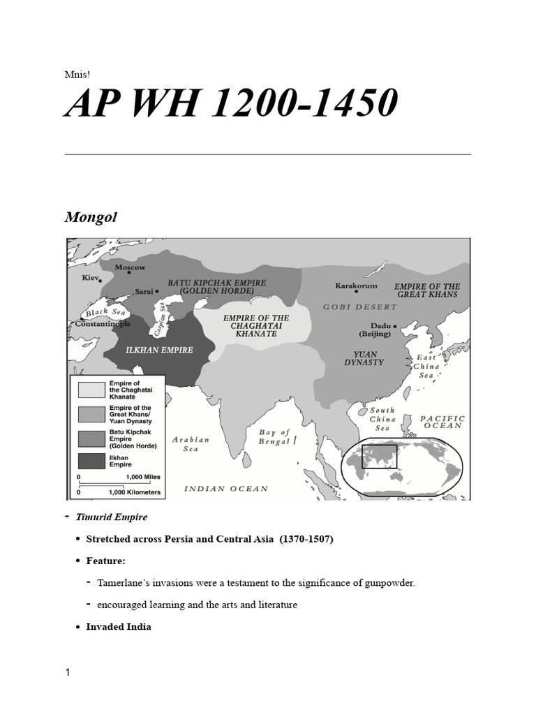 Ap WH 1200-1450 | PDF