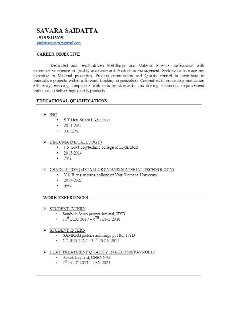 AEP Resume | PDF