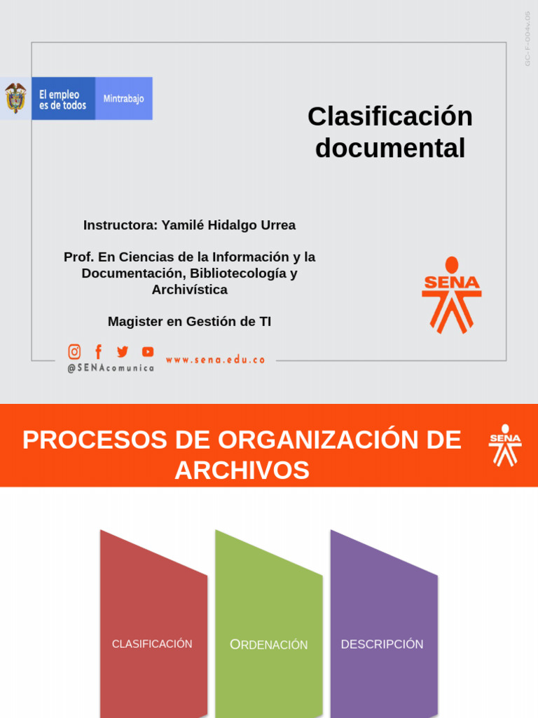 Clasificación Documental | PDF | Informática | Arte