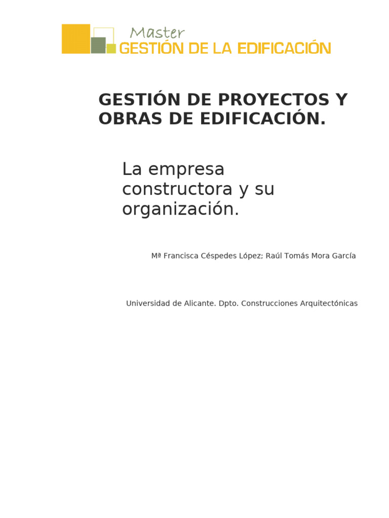Gestion de Proyectos | PDF