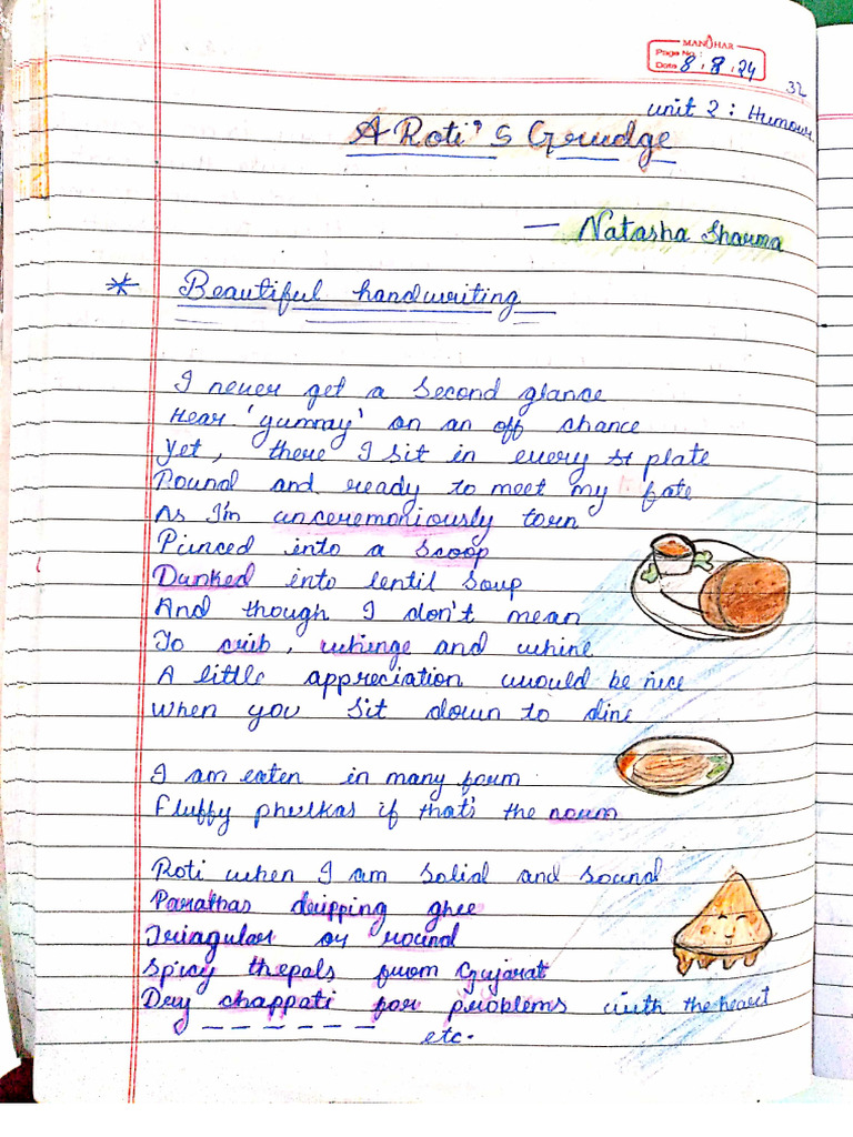 Class 6 A Roti's Grudge' | PDF