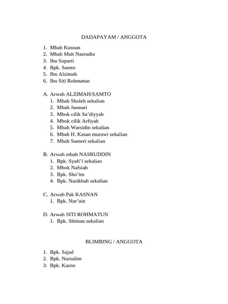 Arwah | PDF