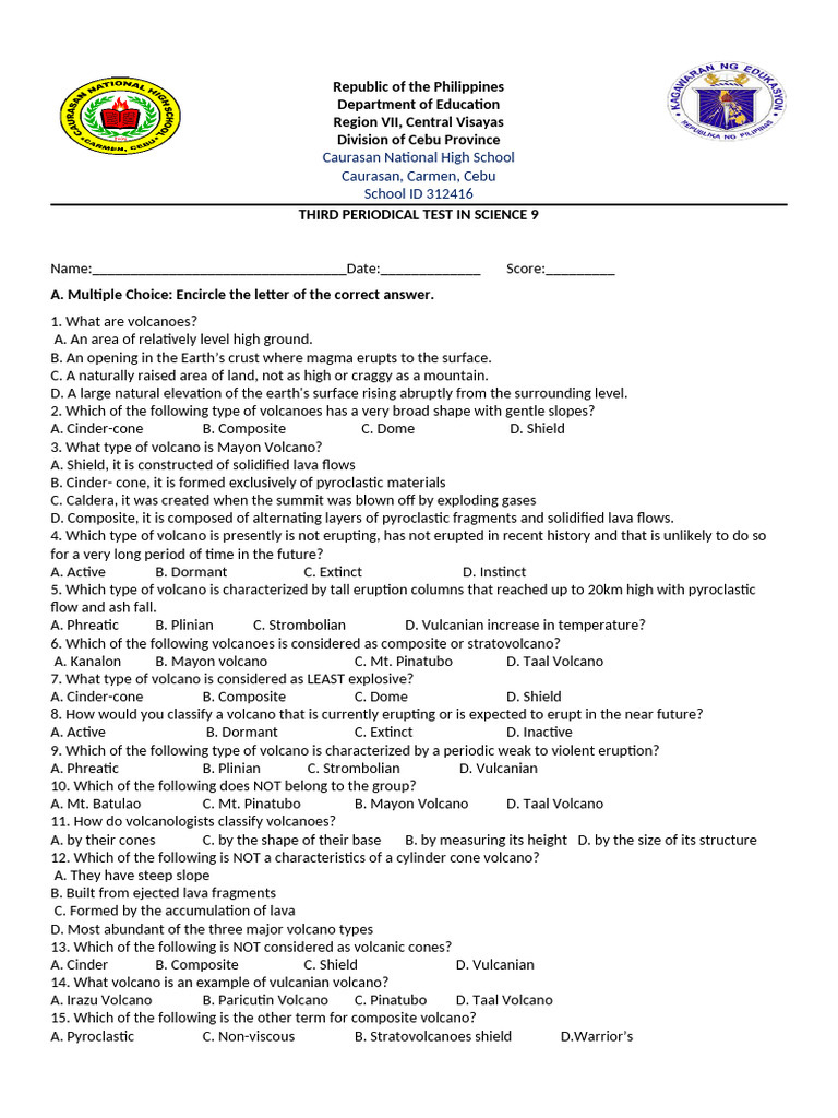 JANET SUMMATIVE 3rd quarter | PDF