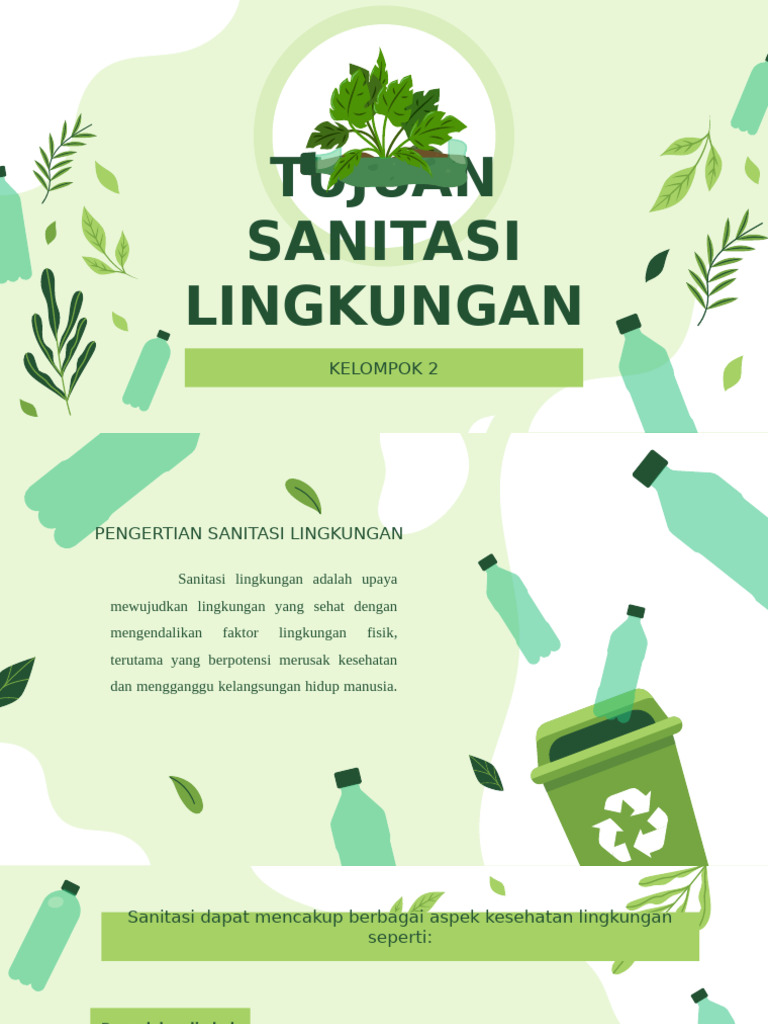 Dasar Sanitasi Lingkungan Klp 2 Pdf