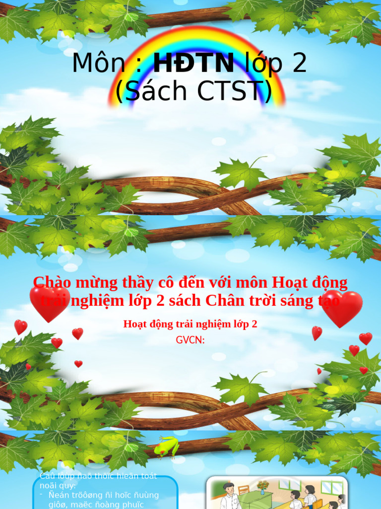 Hoat Dong Trai Nghiem Lop 2 Chan Troi | PDF