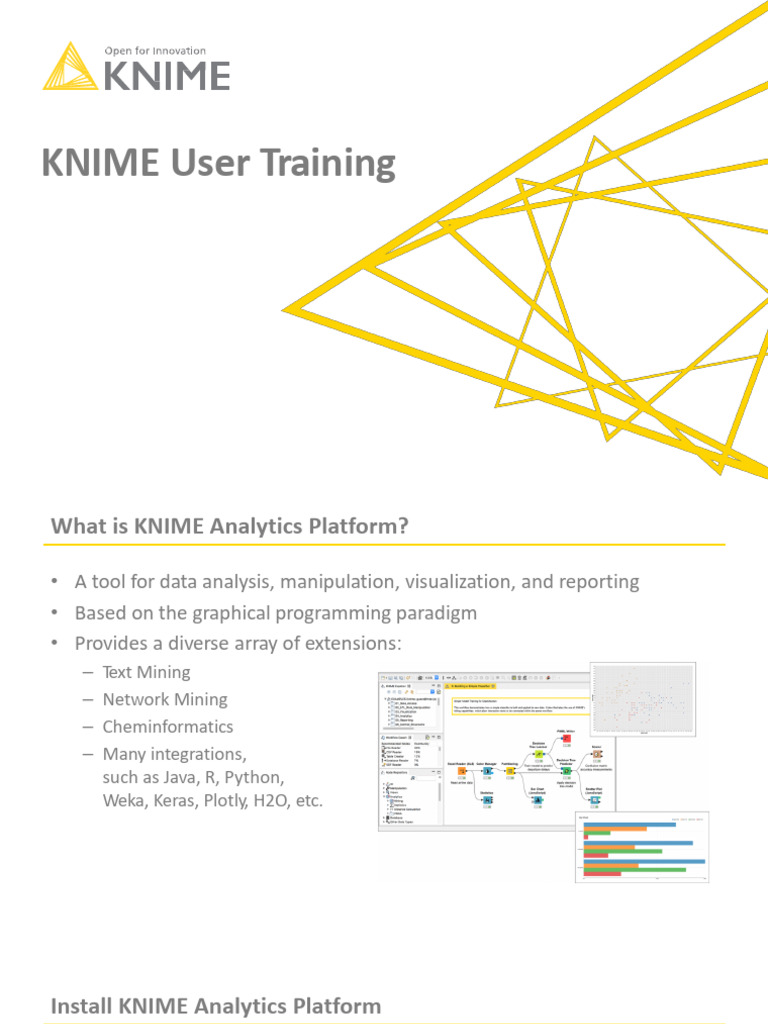 KNIME Overview | PDF