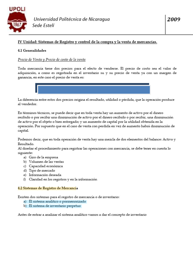 Sistemas de Registro Upoli | PDF