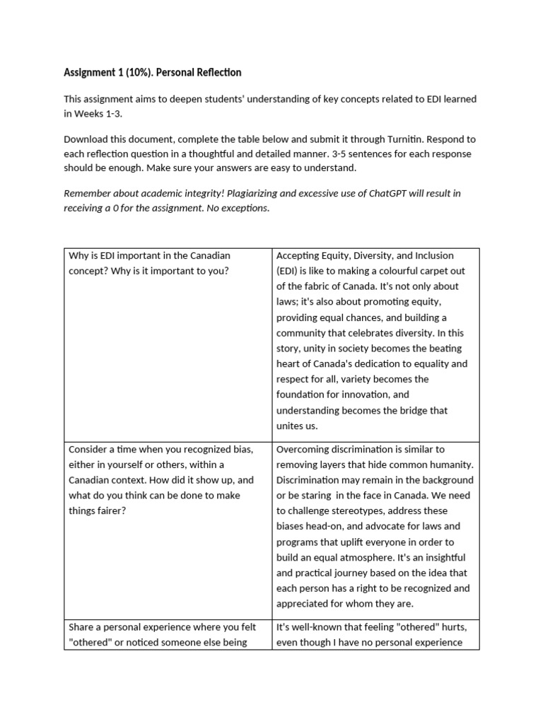 EDI Assignment 1 (10%) | PDF